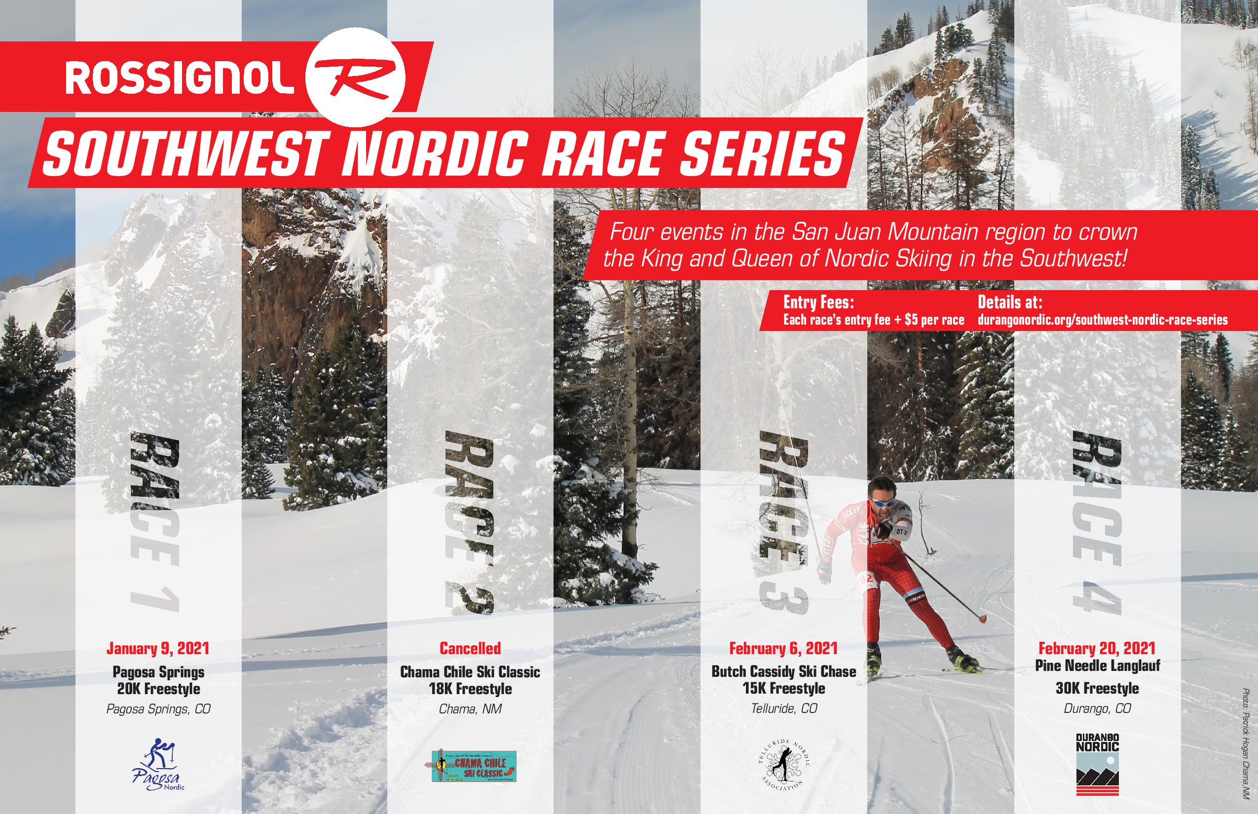 SW Race Series Poster 2020 - Pagosa Springs Nordic Club